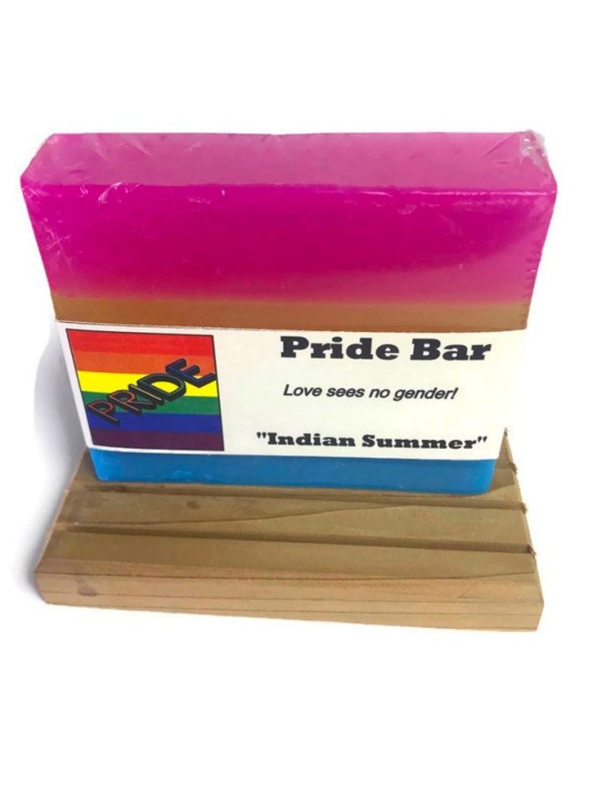 PrideOutlet > Soap > Pansexual Flag Soap - LGBTQ Pan Pride Soap Bar ...